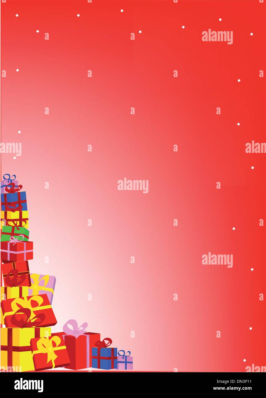 Christmas bows background Stock Vector Images - Alamy