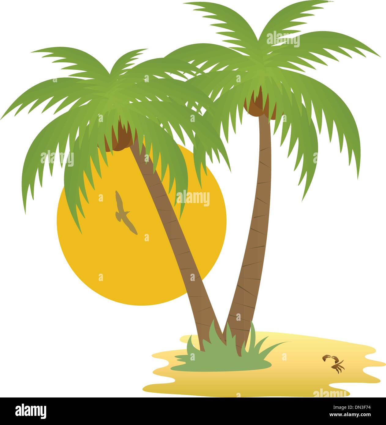 Abandoned island Stock Vector Images - Alamy