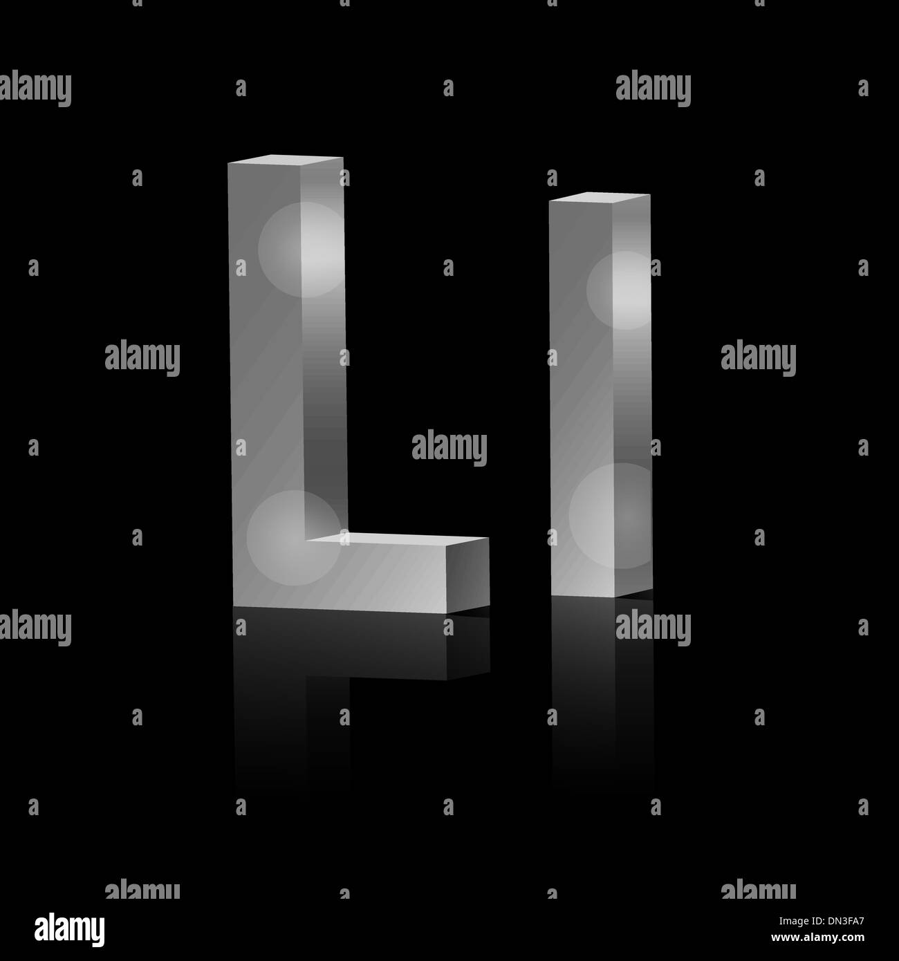 3d l Stock Vector Images - Alamy