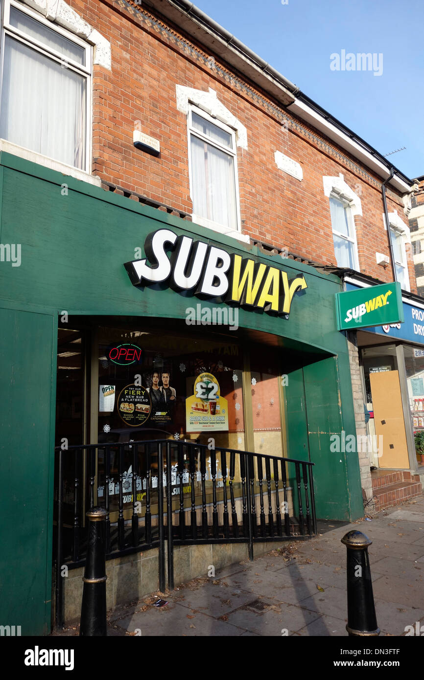 Subway fast food outlet hi-res stock photography and images - Alamy