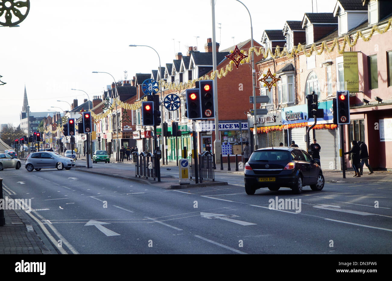 Leicester's Golden Mile. UK Stock Photo - Alamy
