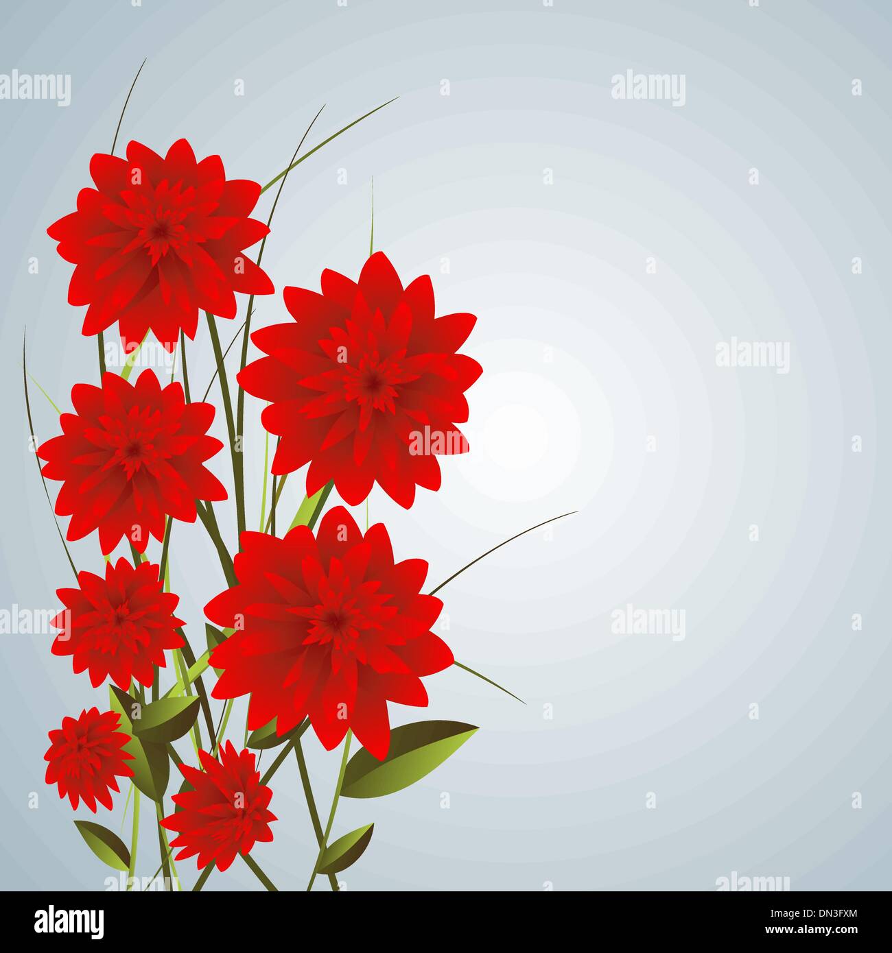 Series flowers Stock Vector Images - Alamy