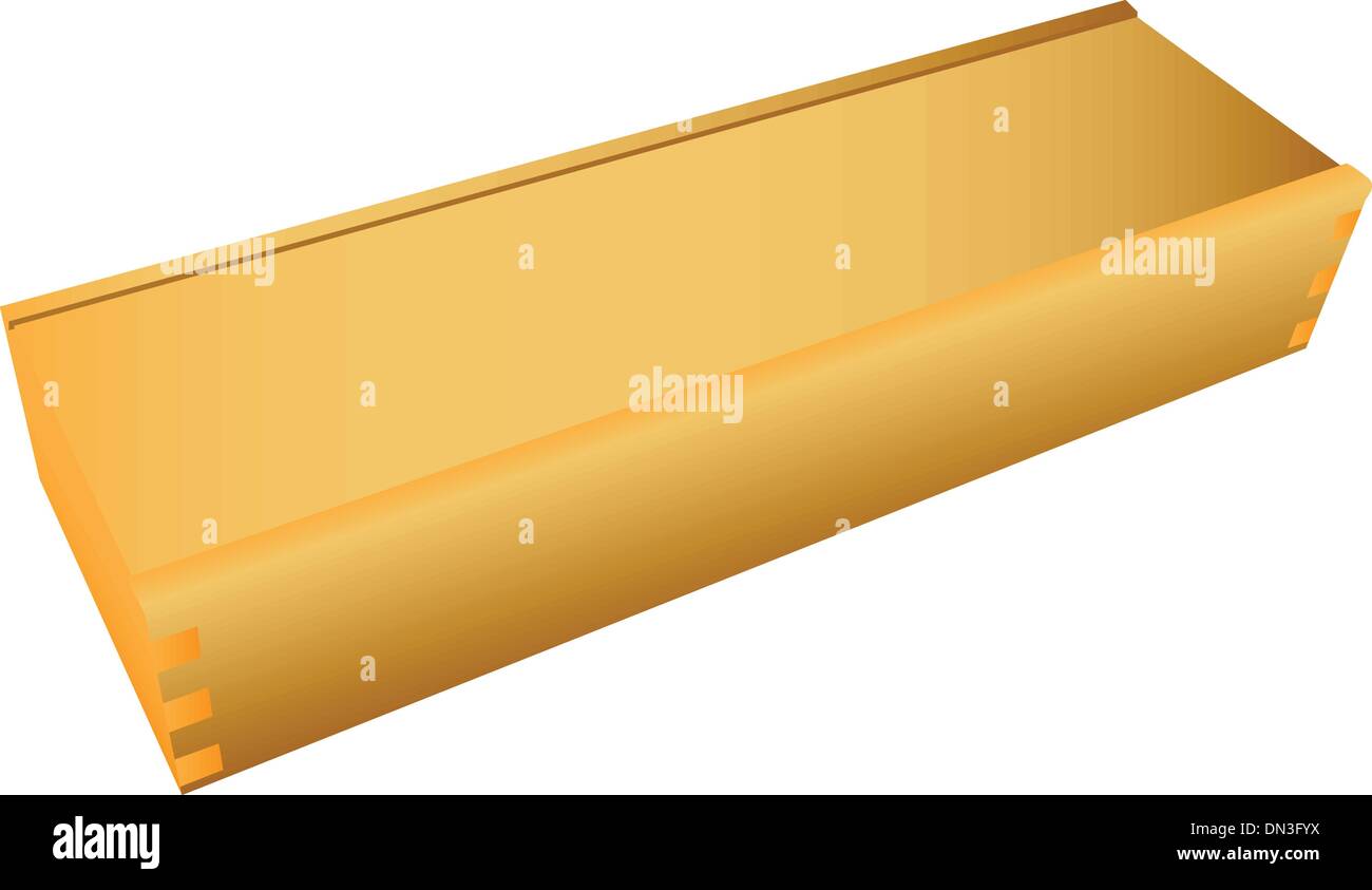 Box wooden container Stock Vector Images - Alamy