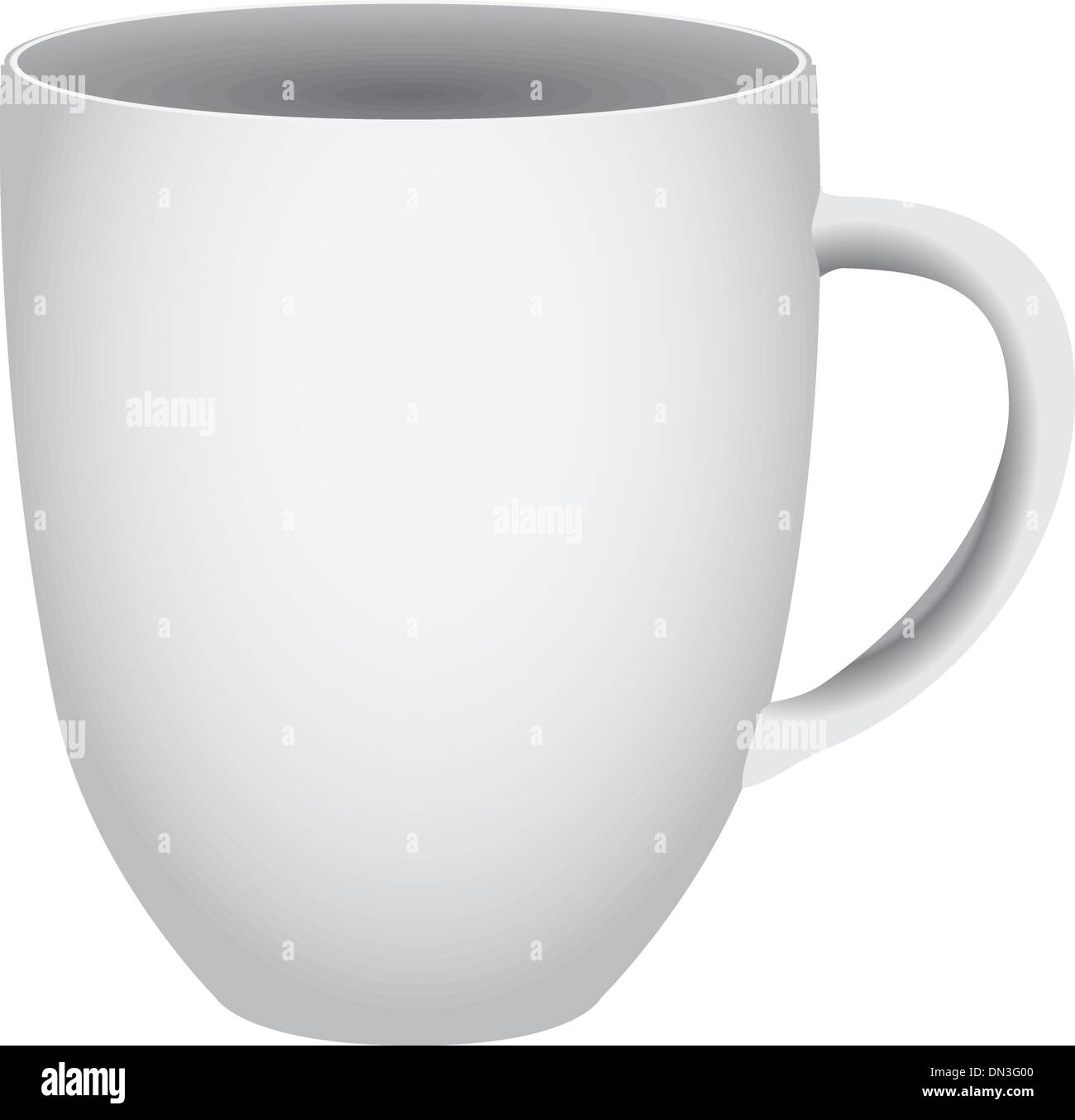 Empty cup Stock Vector Images - Alamy