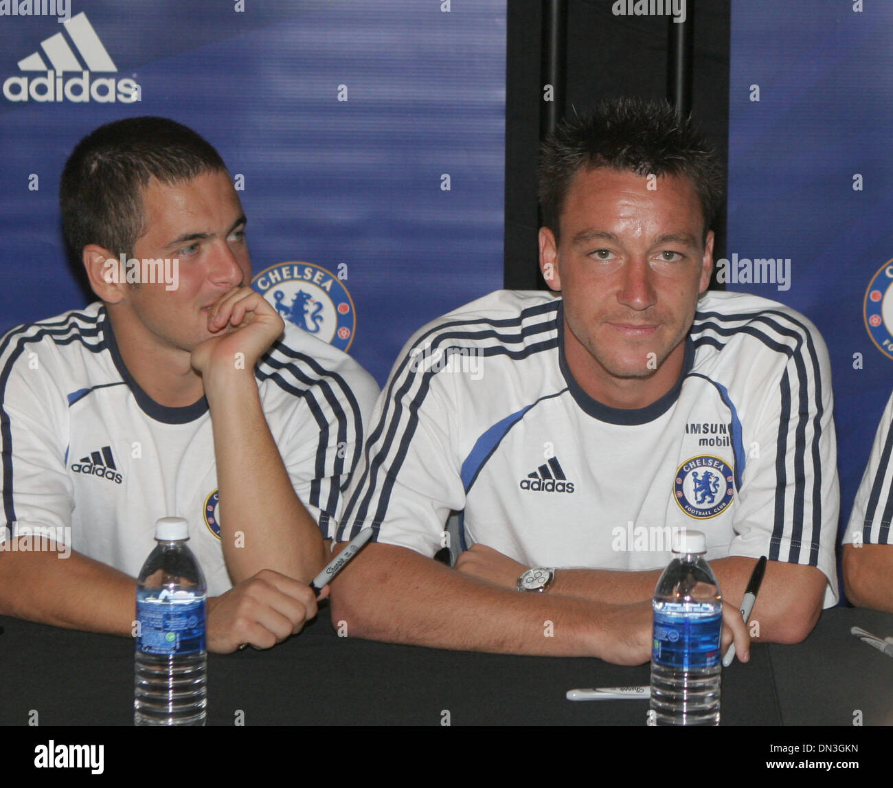 Jul 30, 2006; Santa Monica, CA, USA; Chelsea soccer stars JOE COLE and ...