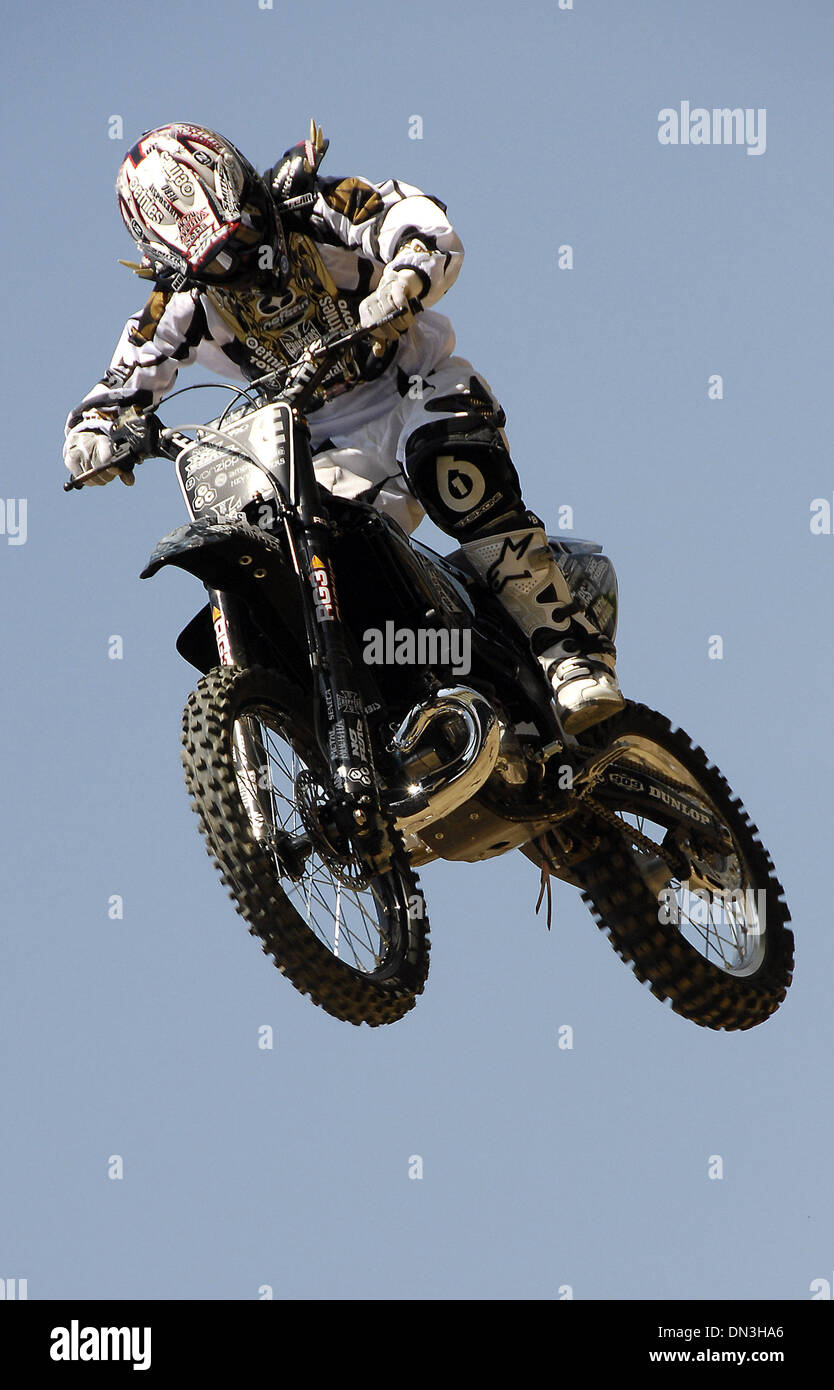 August 5, 2006; Carson, CA, USA; Pro Moto X rider BRIAN DEEGAN on the ...