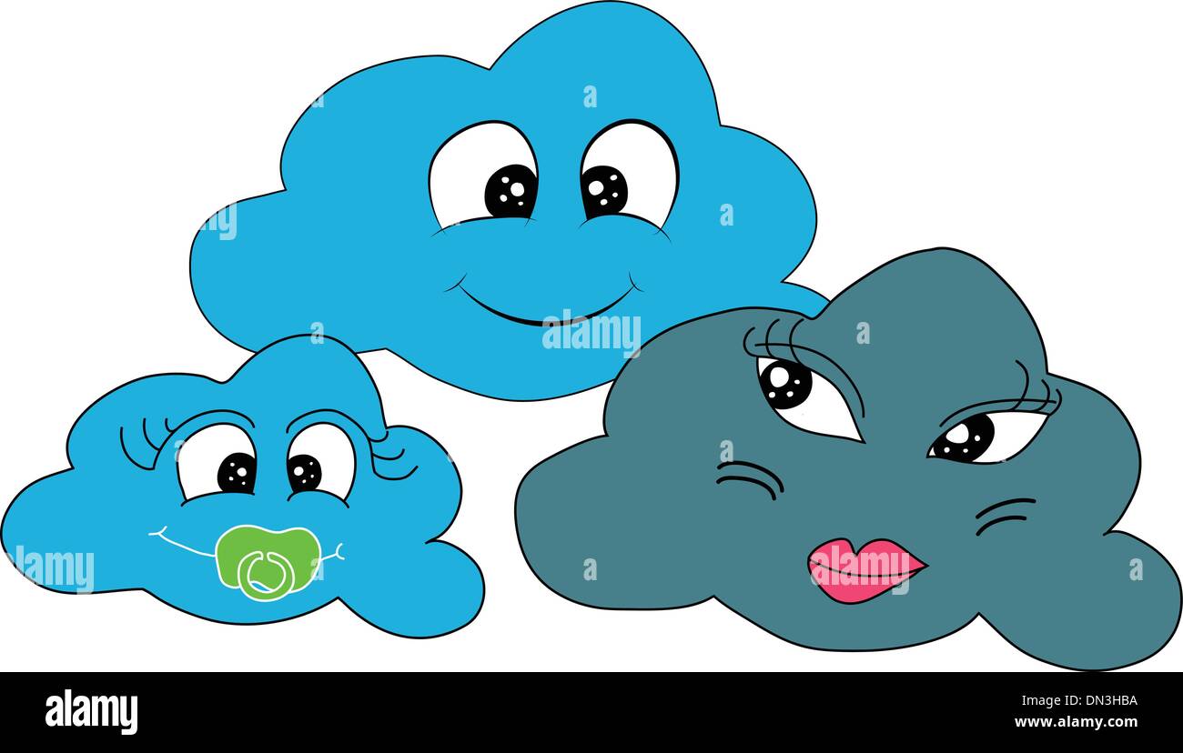 Partial cloudy Stock Vector Images - Alamy