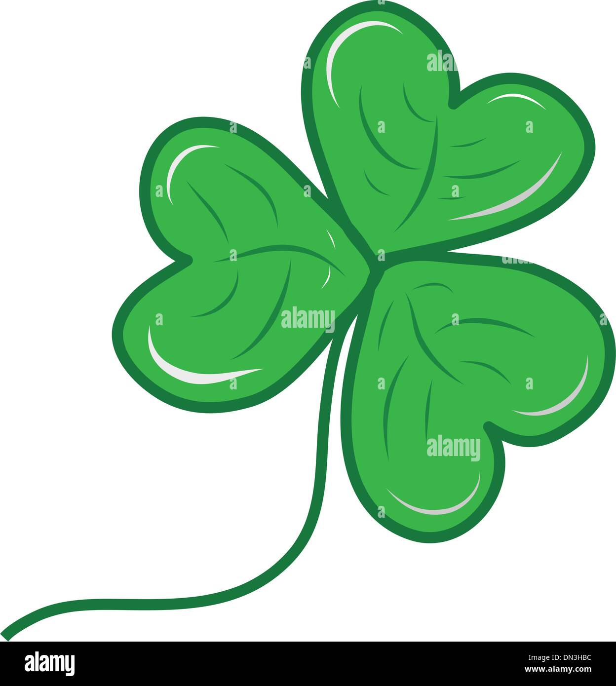 Clover leaf Stock Vector Images - Alamy