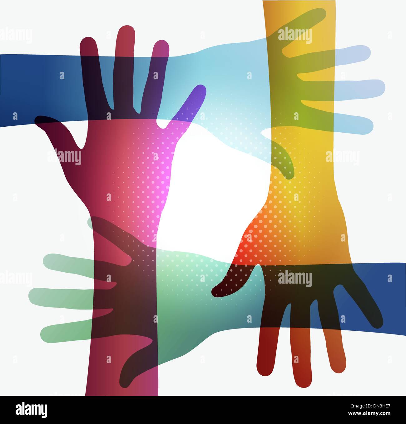 Global rainbow community Stock Vector Images - Alamy