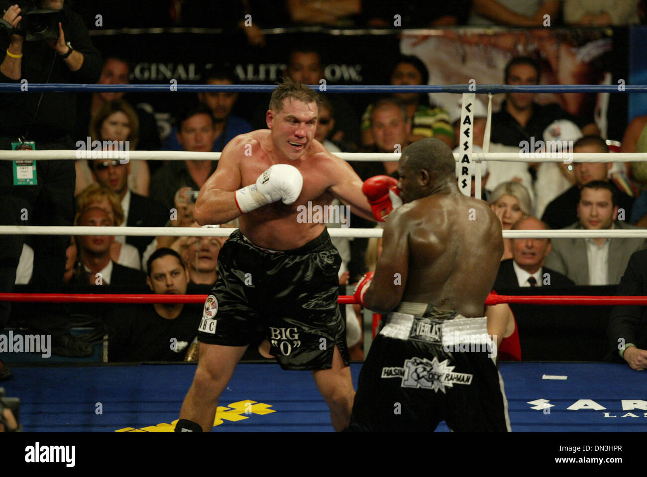 Aug 12, 2006; Las Vegas, NV, USA; OLEG MASKAEV won the WBC Heavyweight ...