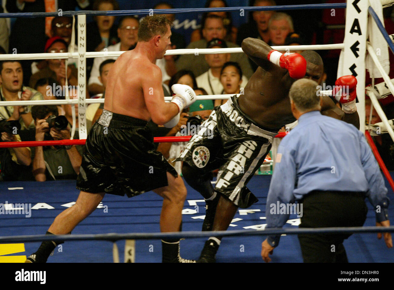 Aug 12, 2006; Las Vegas, NV, USA; OLEG MASKAEV won the WBC Heavyweight ...
