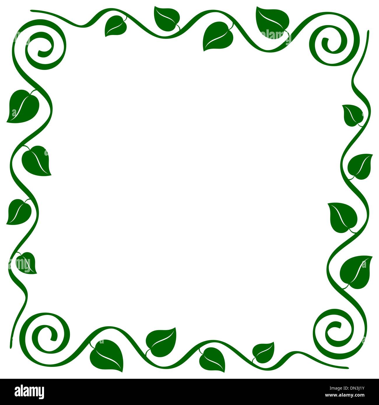 Green Vines Border