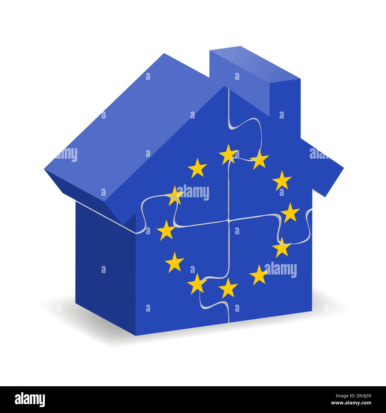 House and ec Stock Vector Images - Alamy