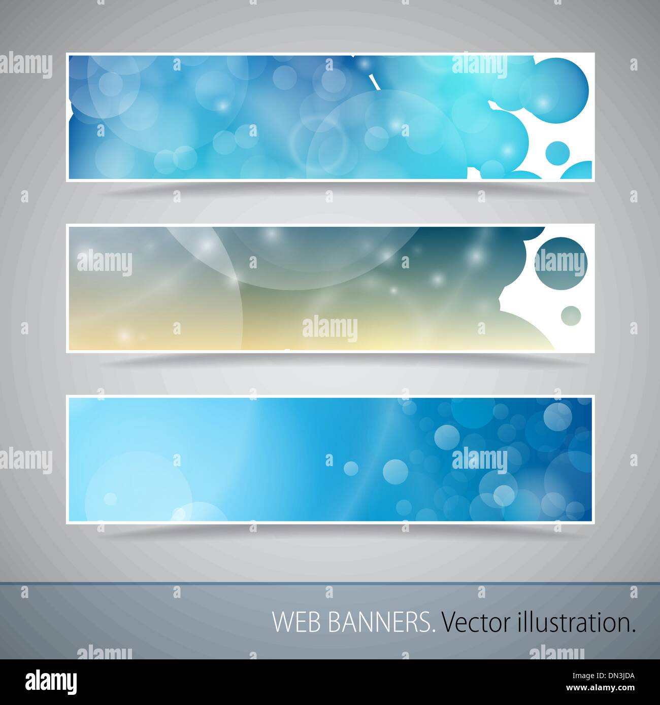 Banner screen Stock Vector Images - Alamy