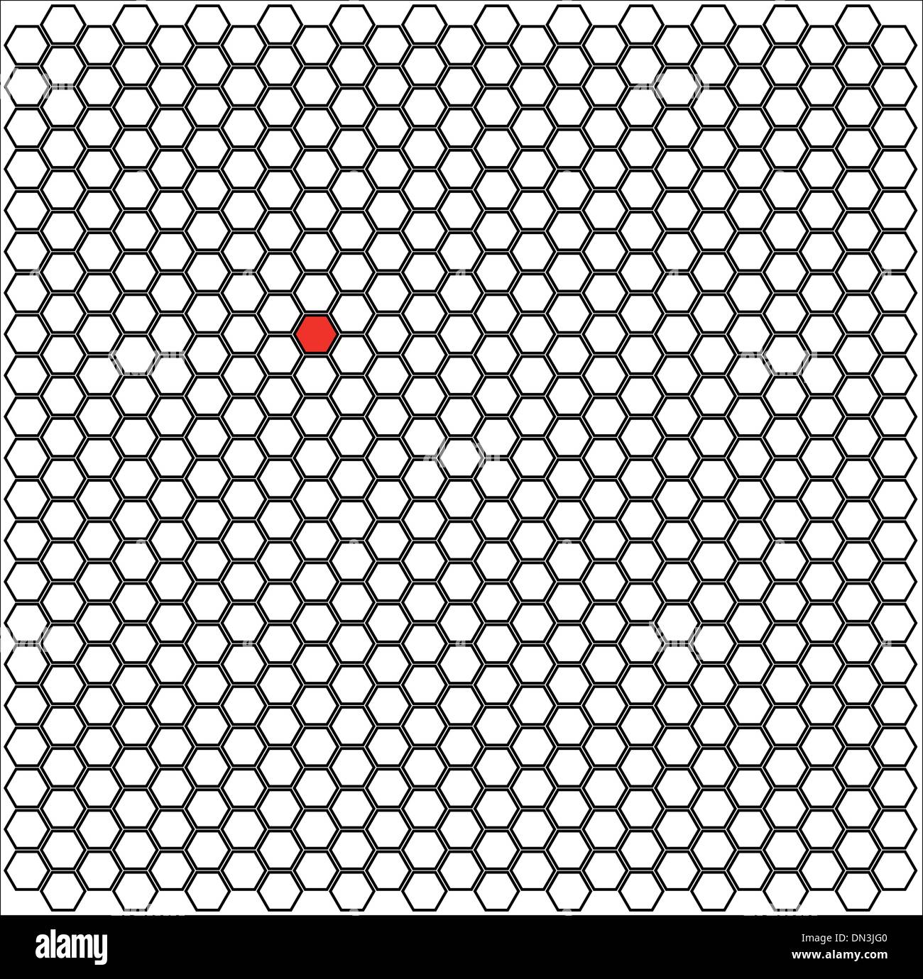 Off hexagon Stock Vector Images - Alamy