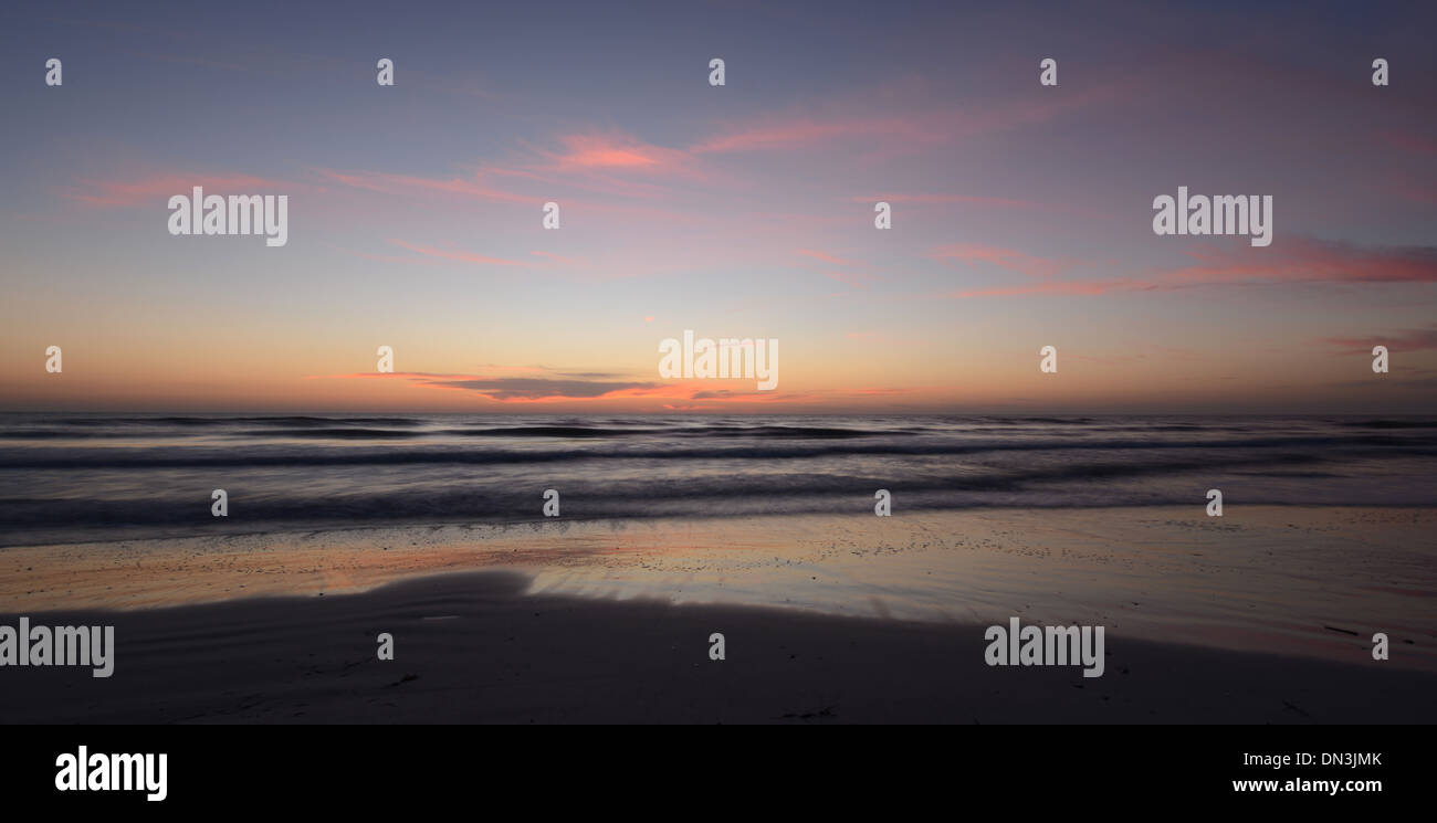 Sunset and waves Siesta Key beach, Florida Stock Photo - Alamy
