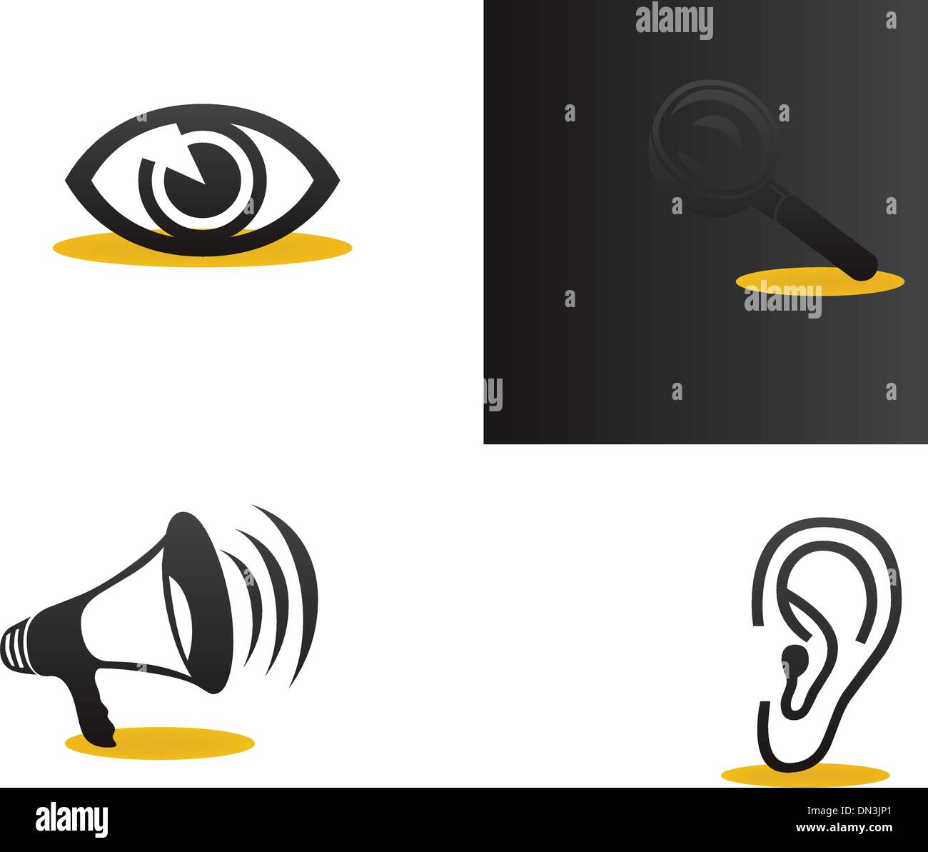 Eye motion Stock Vector Images - Alamy