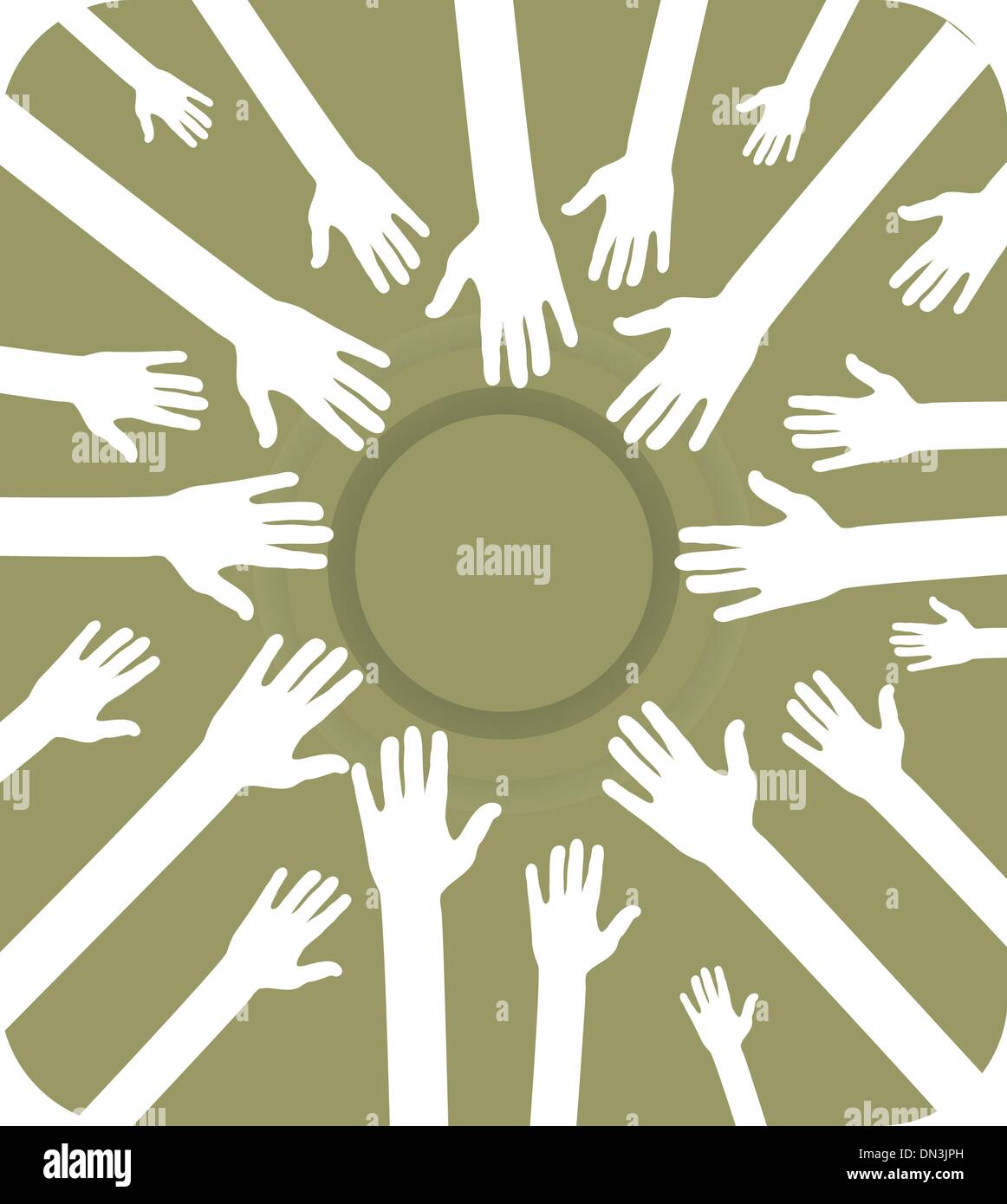 Arm team Stock Vector Images - Alamy