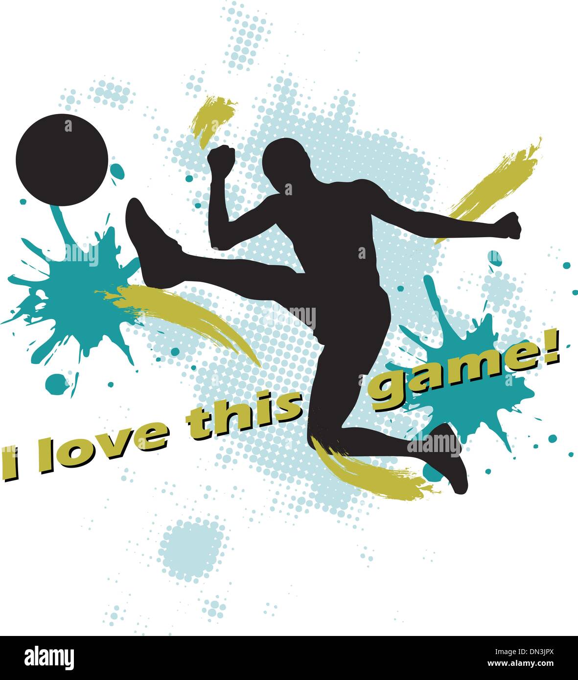 Football design hi-res stock photography and images - Alamy