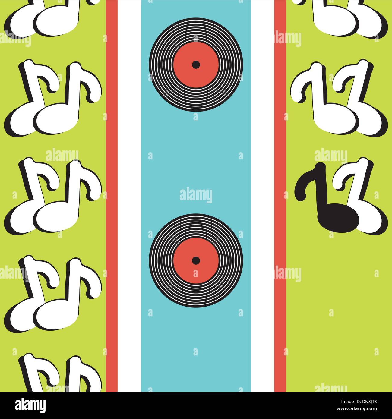 Green vinyl record hi-res stock photography and images - Alamy