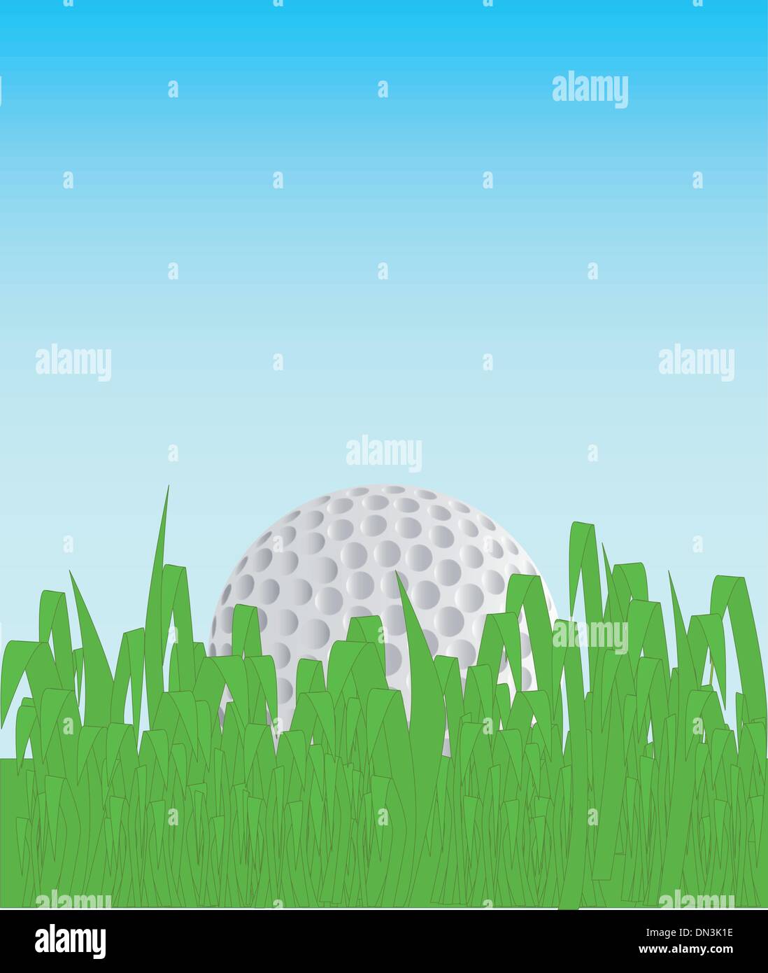 Growing golf Stock Vector Images - Alamy