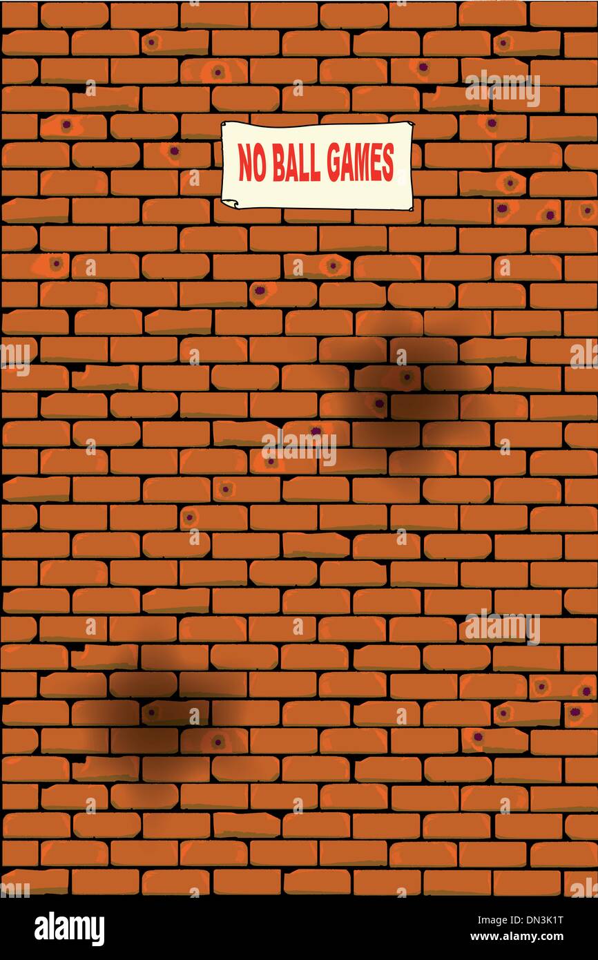 No ball games sign Stock Vector Images - Alamy