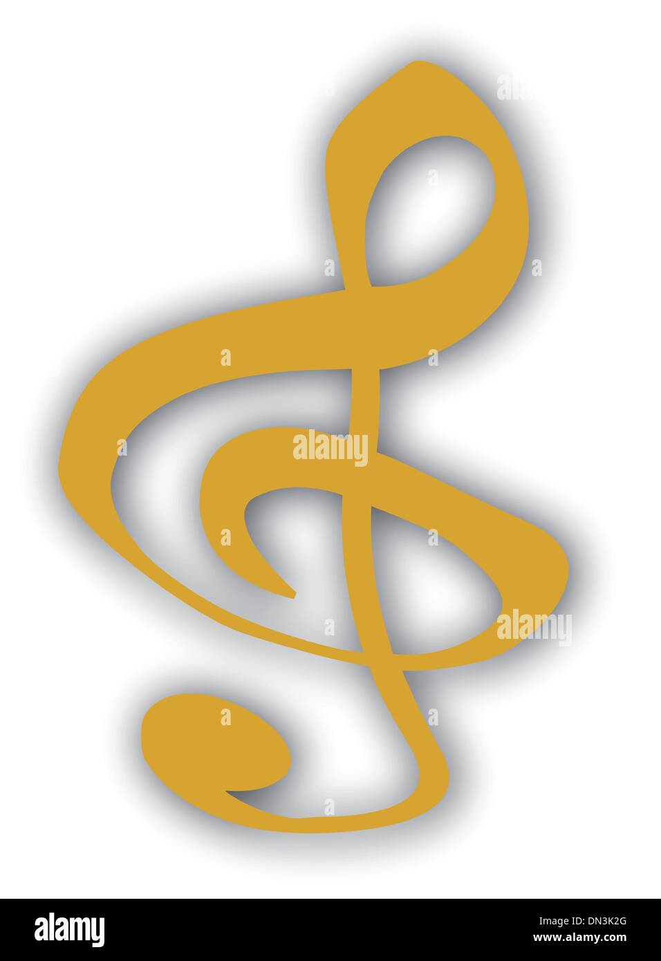 Treble clef vector vectors hi-res stock photography and images - Alamy