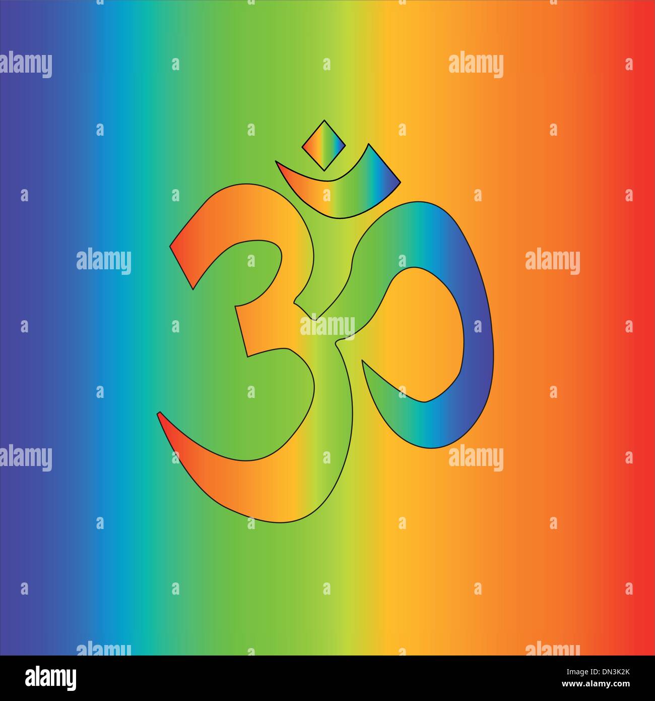 Rainbow zen Stock Vector Images - Alamy