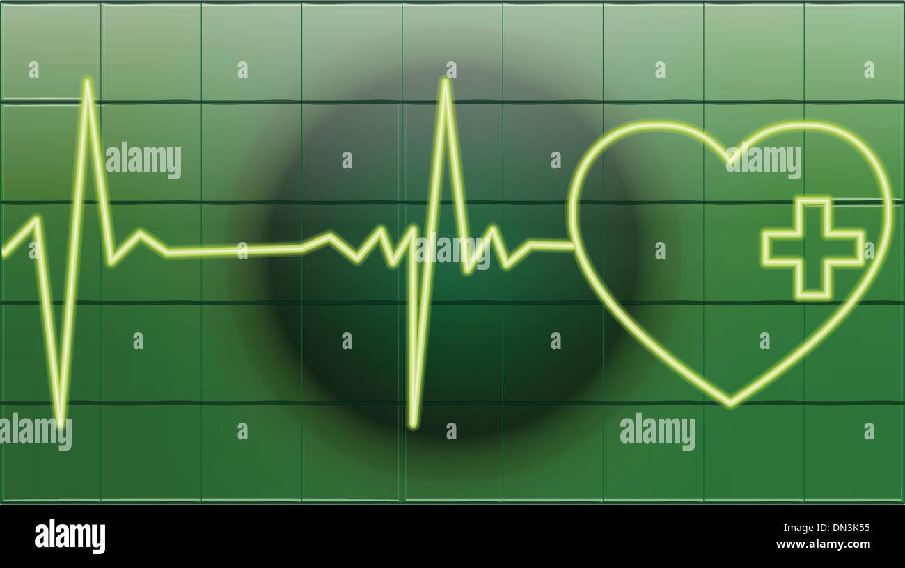 Green Ecg Stock Photos & Green Ecg Stock Images - Alamy