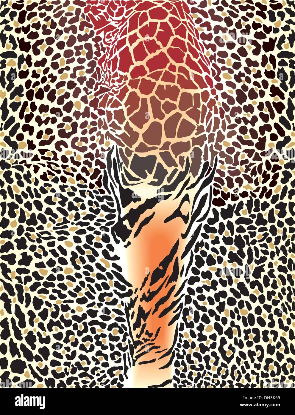 Animal pattern hi-res stock photography and images - Alamy