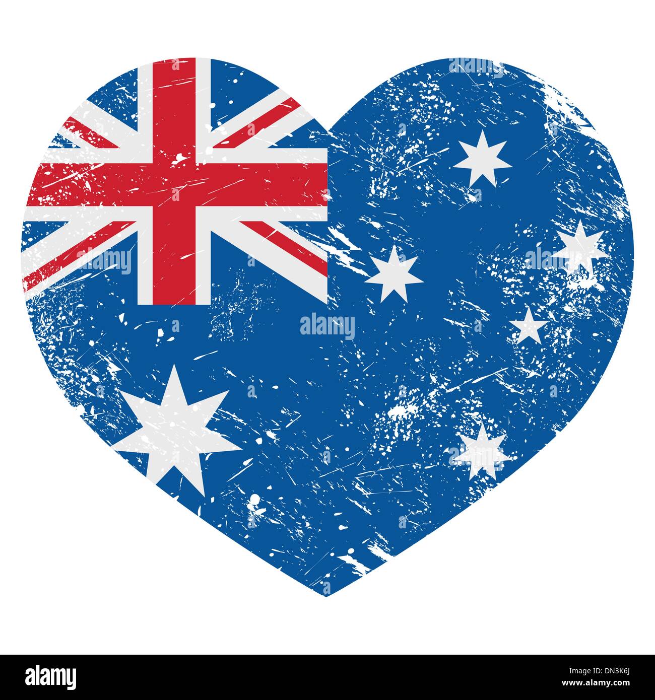 Heart flag hi-res stock photography and images - Alamy