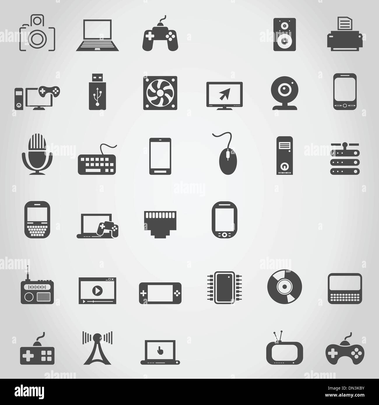 Electronics an icon Stock Vector Image & Art - Alamy