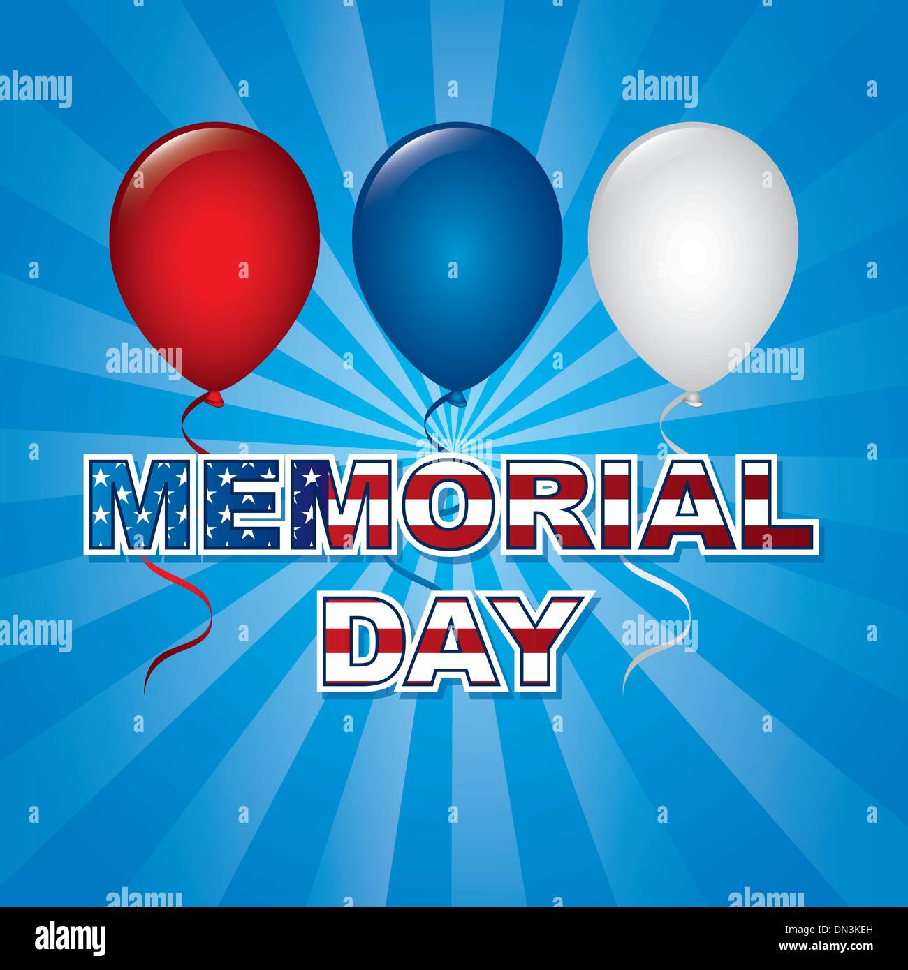 Celebrating memorial day Stock Vector Images - Alamy