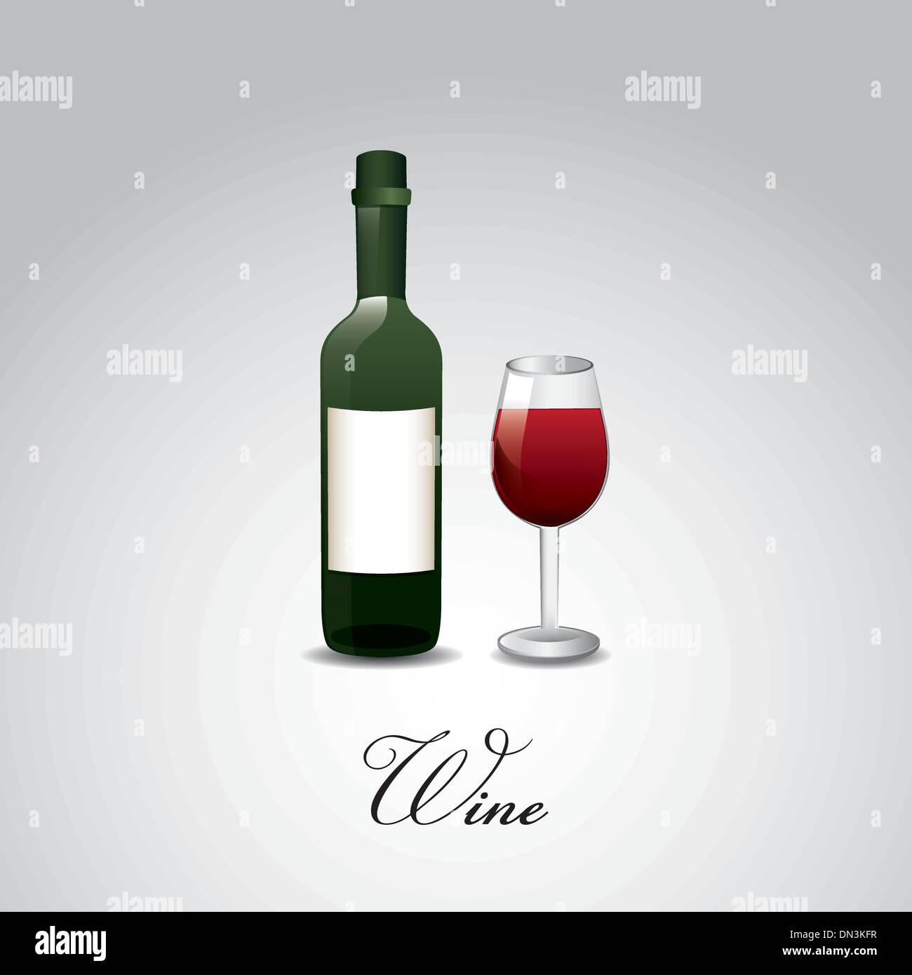 Wine vector Stock Vector Images - Alamy