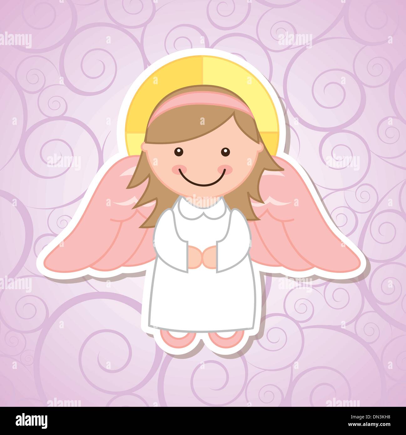 Angel Vector Vectors High Resolution Stock Photography and Images - Alamy
