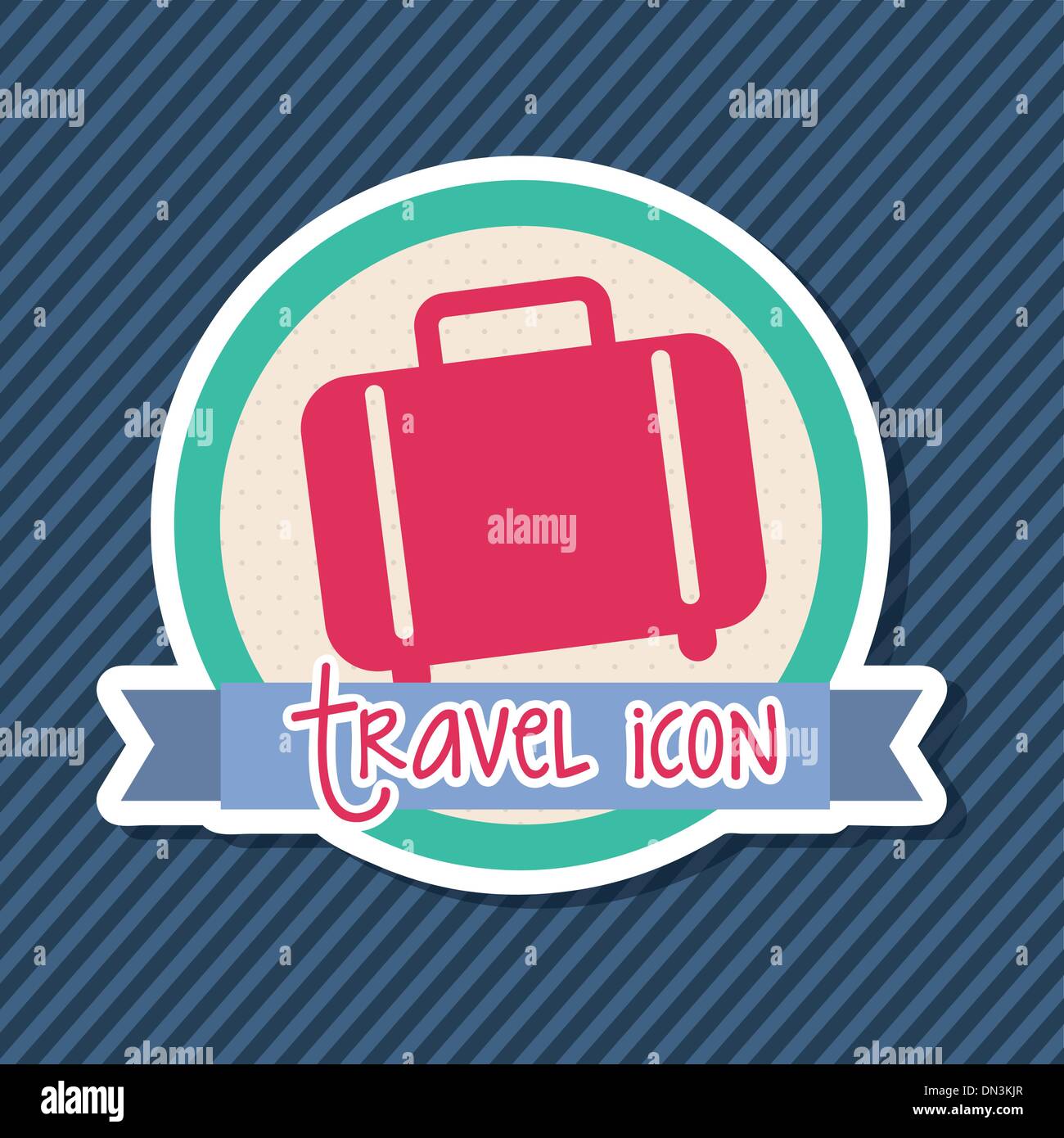 Travel stuff icon Stock Vector Images - Alamy