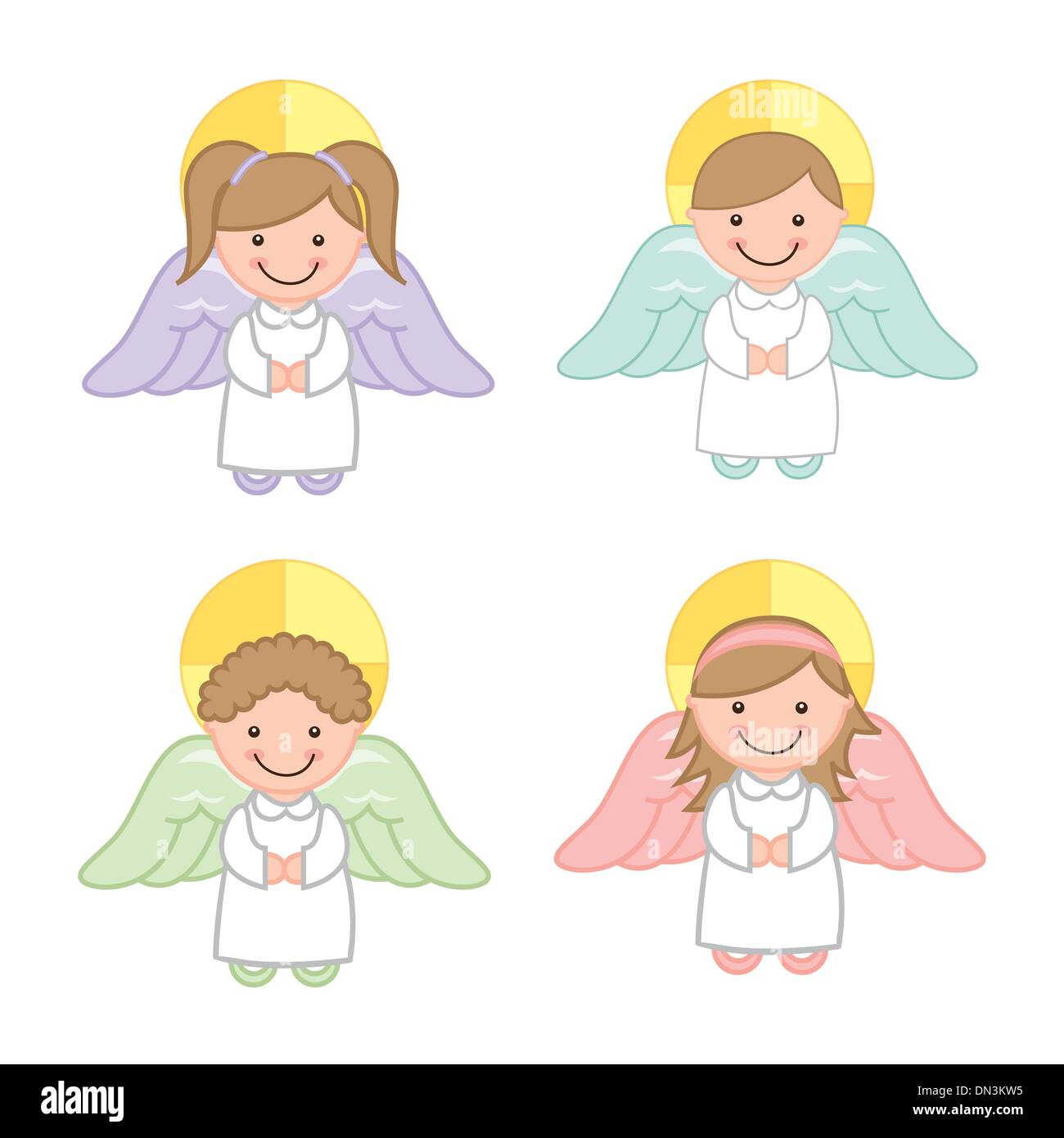 Children angel Cut Out Stock Images & Pictures - Alamy