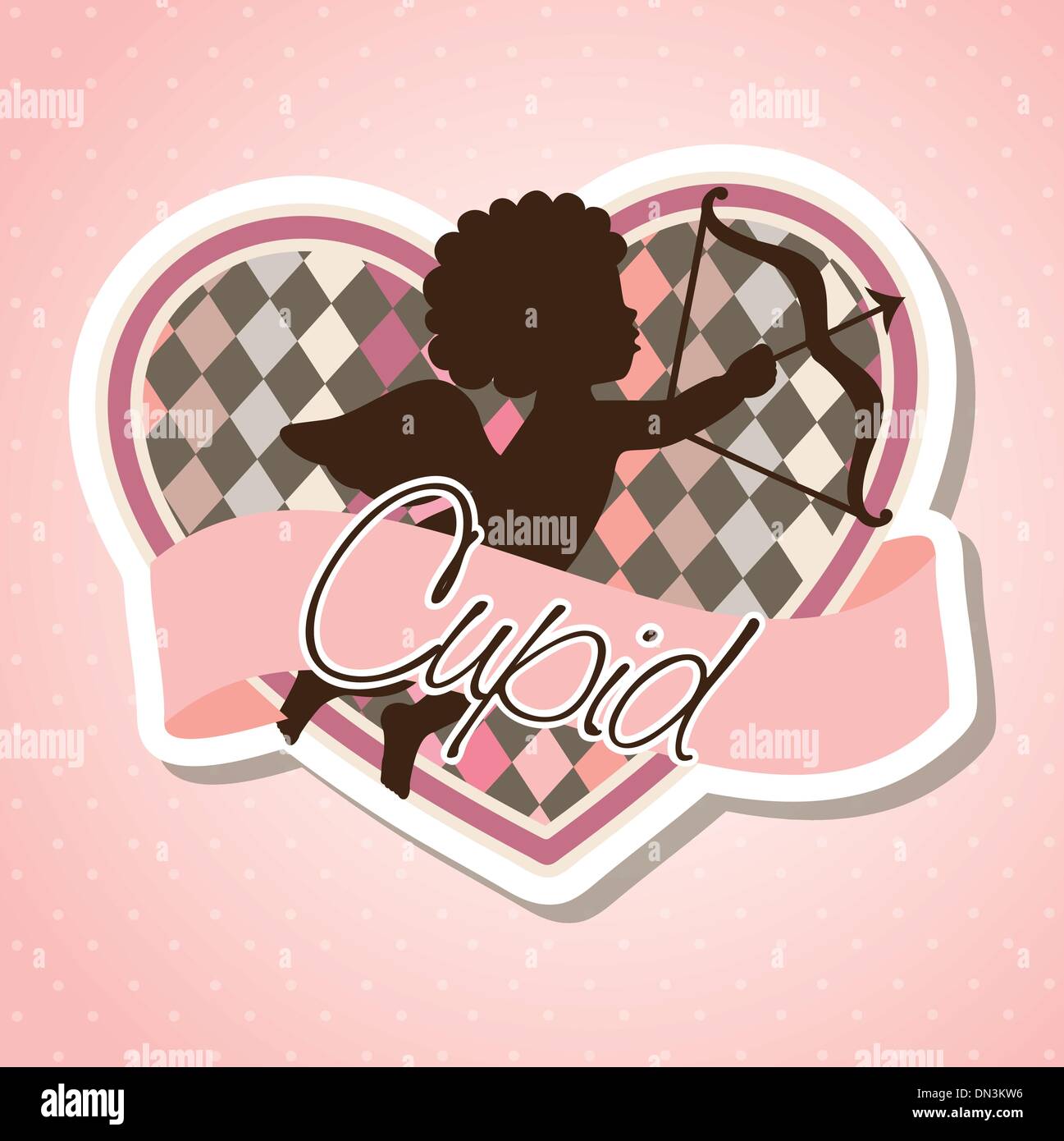 Pink cupid Stock Vector Images - Alamy