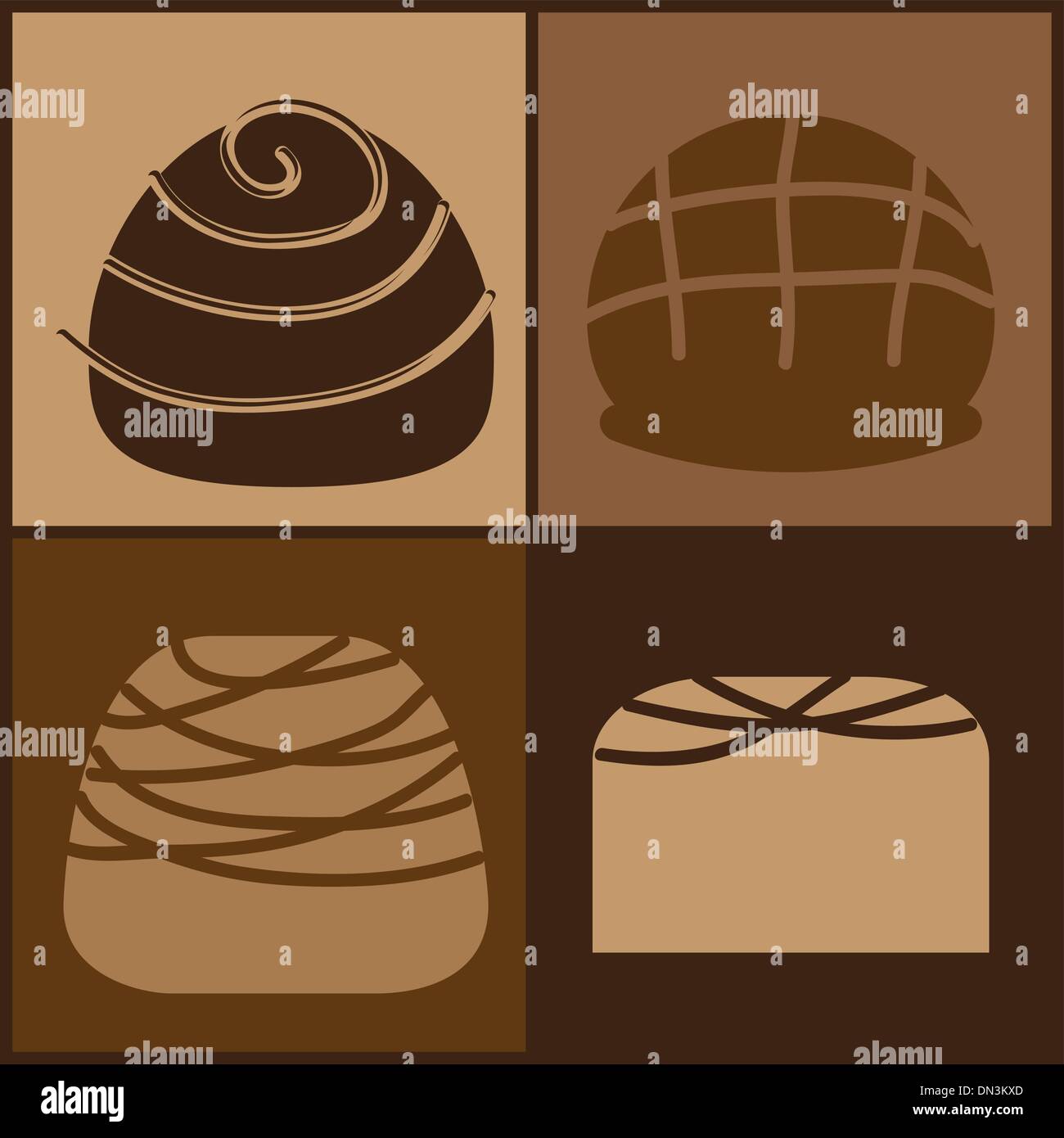 Truffle collection hi-res stock photography and images - Alamy