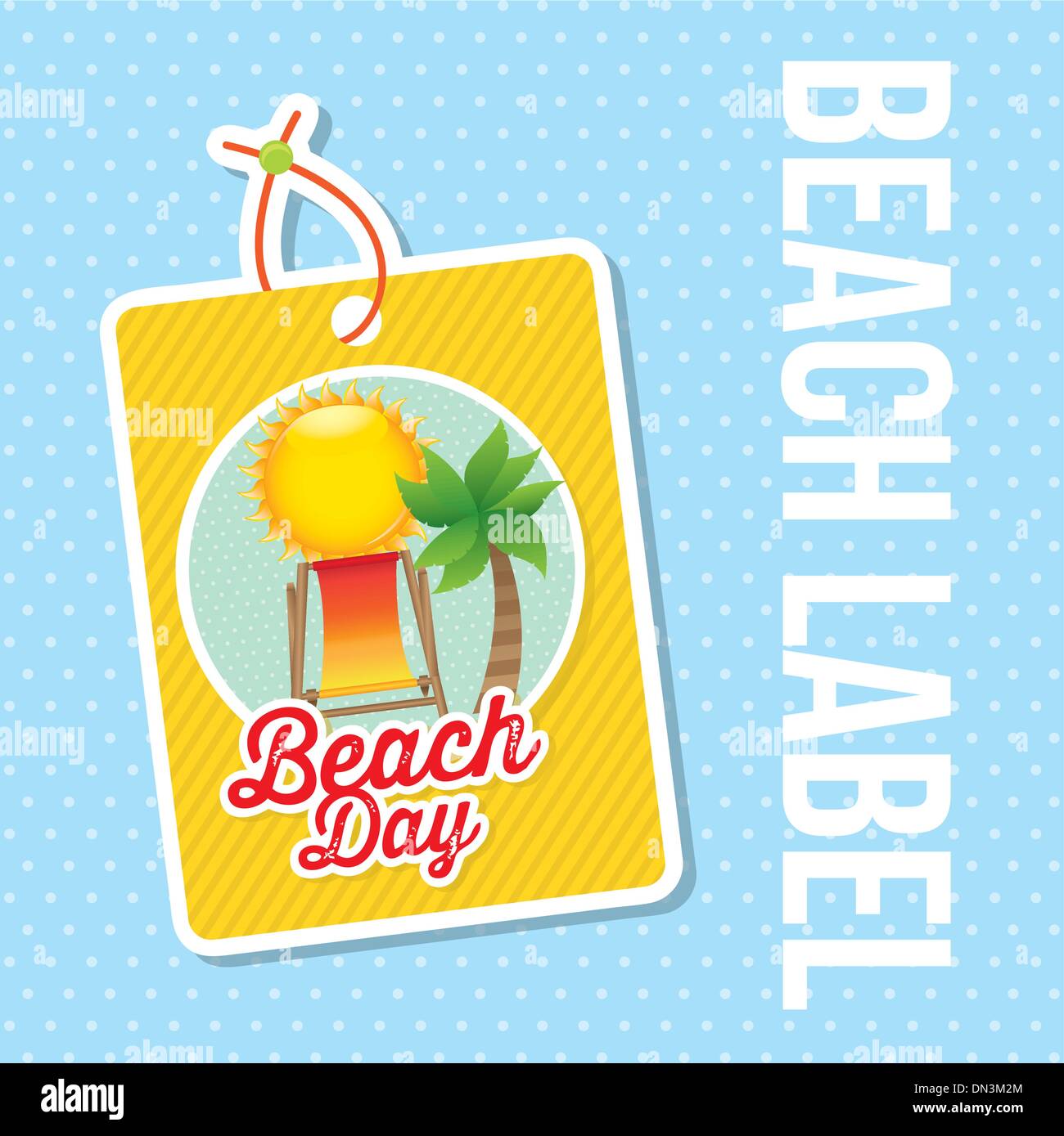 Sign tourist beach Stock Vector Images - Alamy
