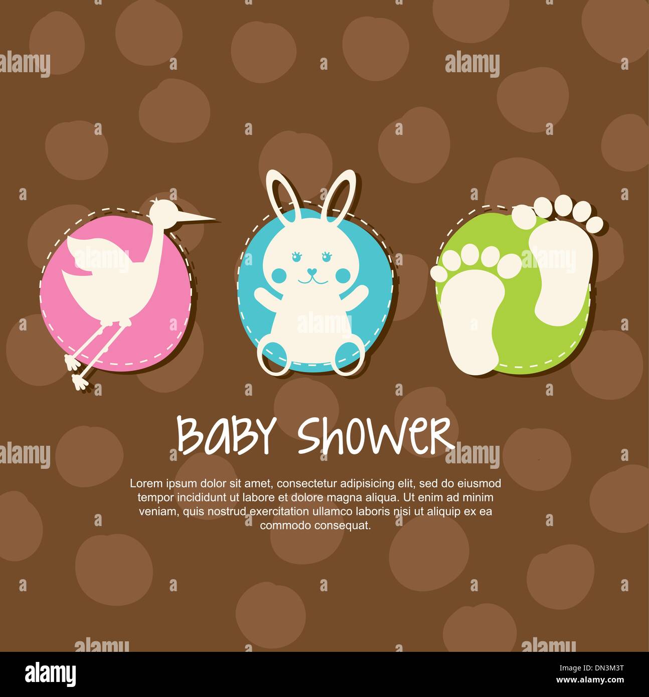 Baby bib cartoon Stock Vector Images - Alamy