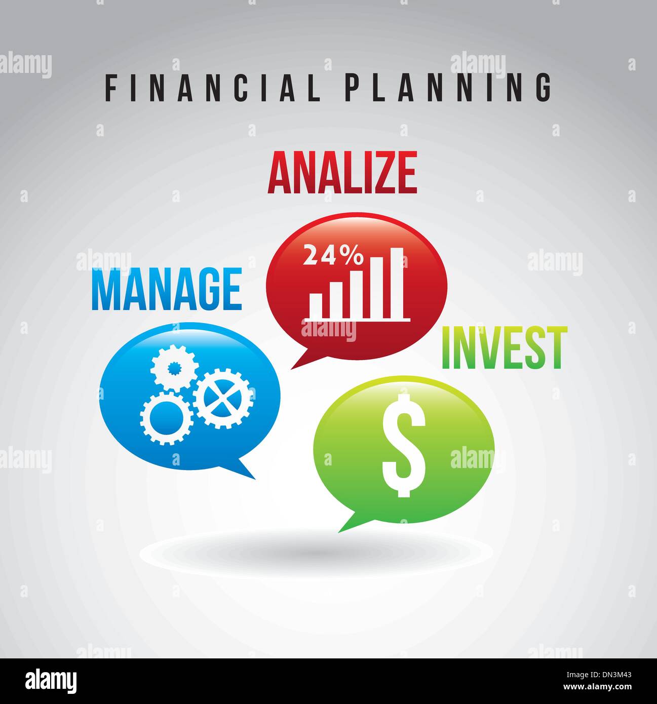 Financial manage Stock Vector Images - Alamy
