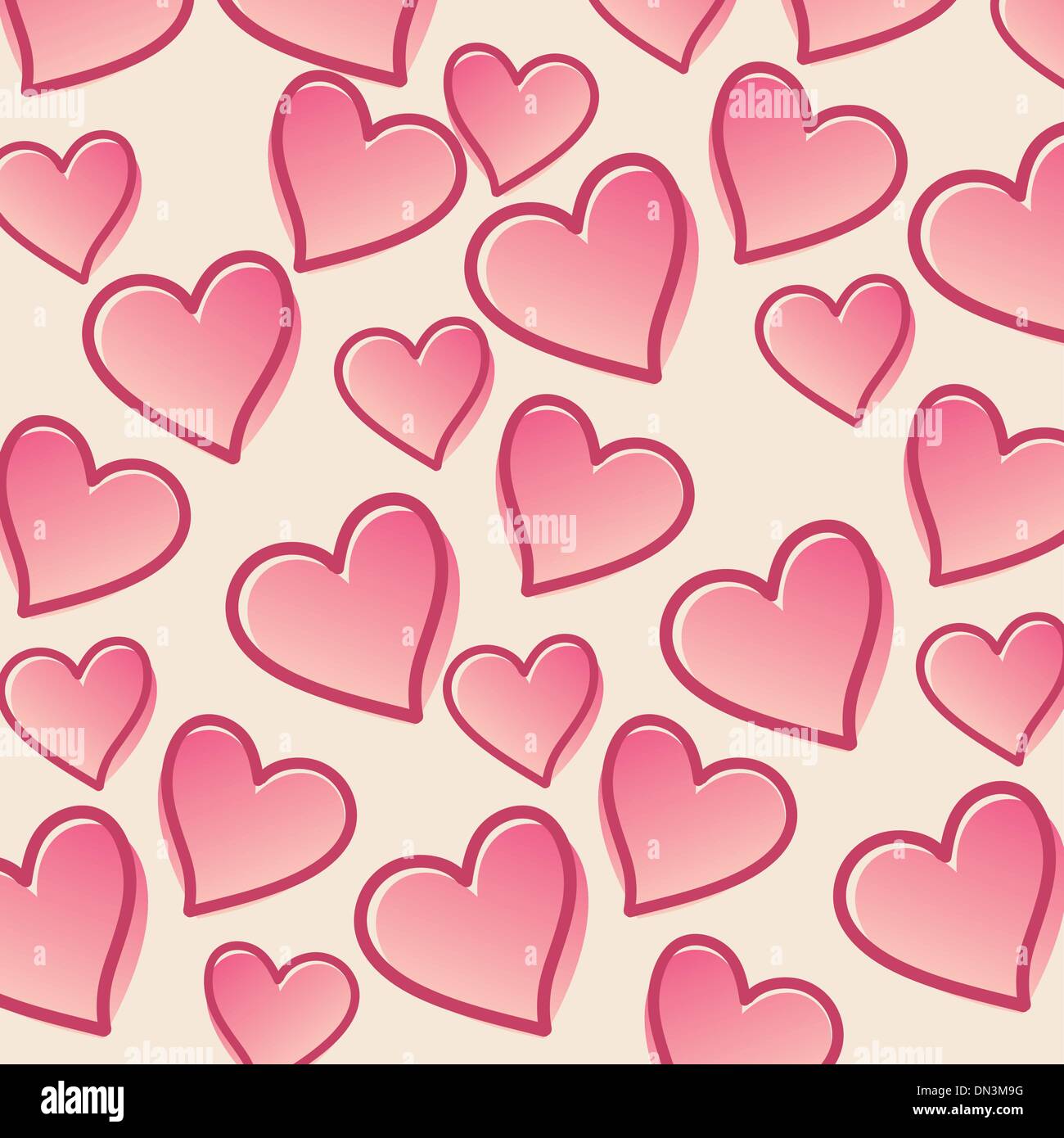 Beige hearts Stock Vector Images - Alamy