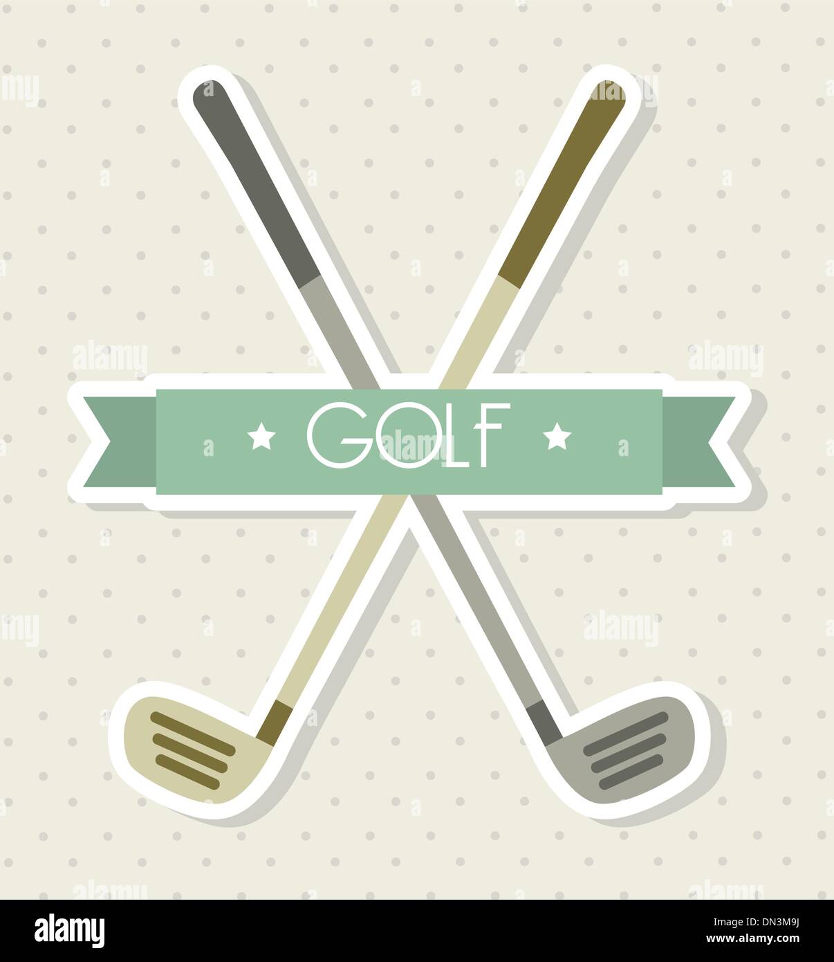 Golf range fun Stock Vector Images - Alamy