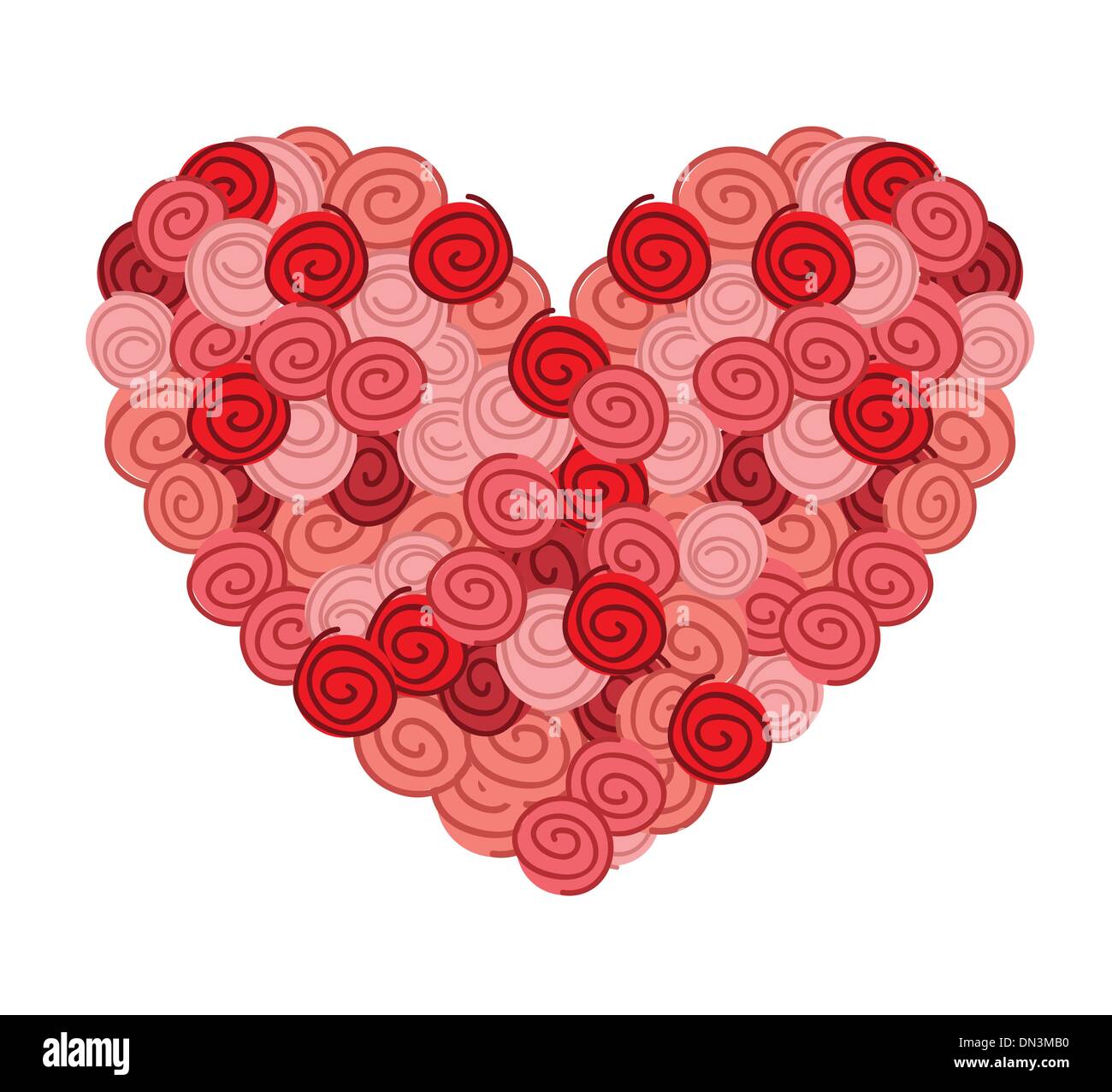 Valentines day celebration roses Stock Vector Images - Alamy