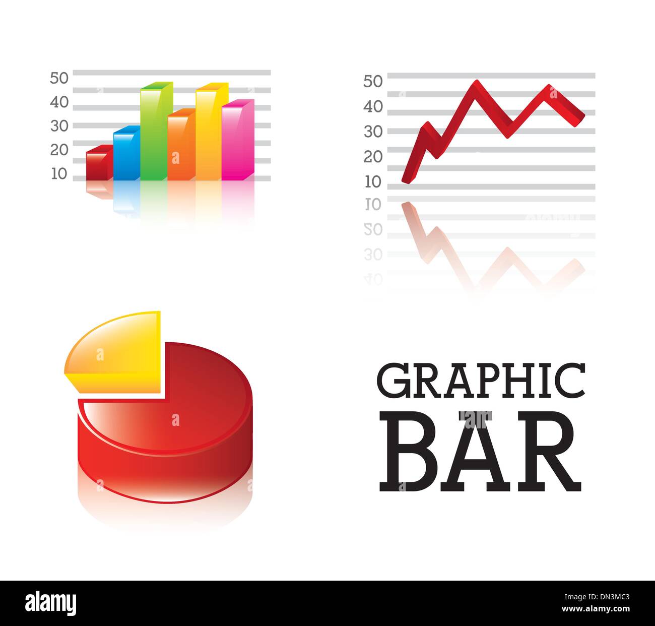 Color chart bar Stock Vector Images - Alamy