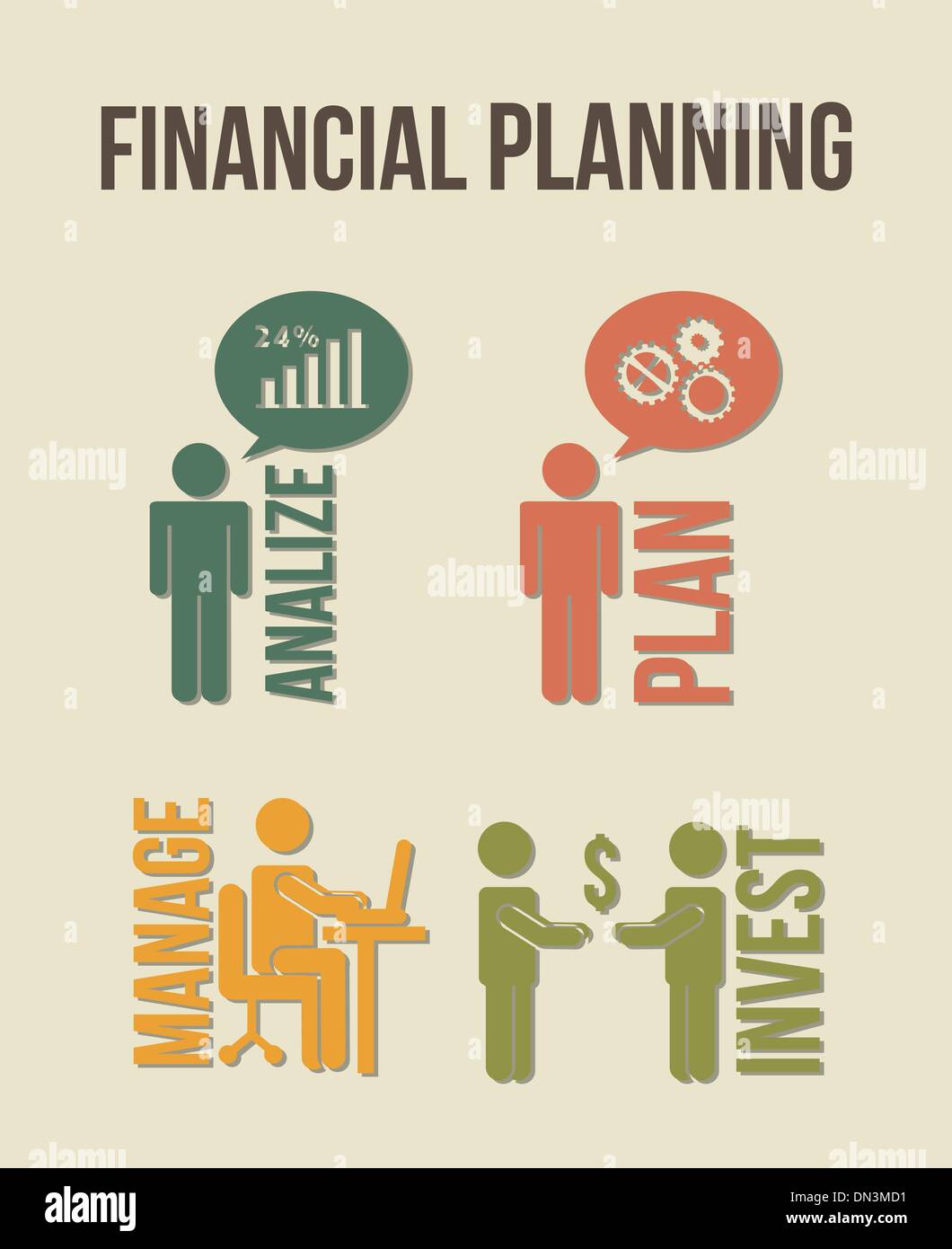 Graphic future financial Stock Vector Images - Alamy