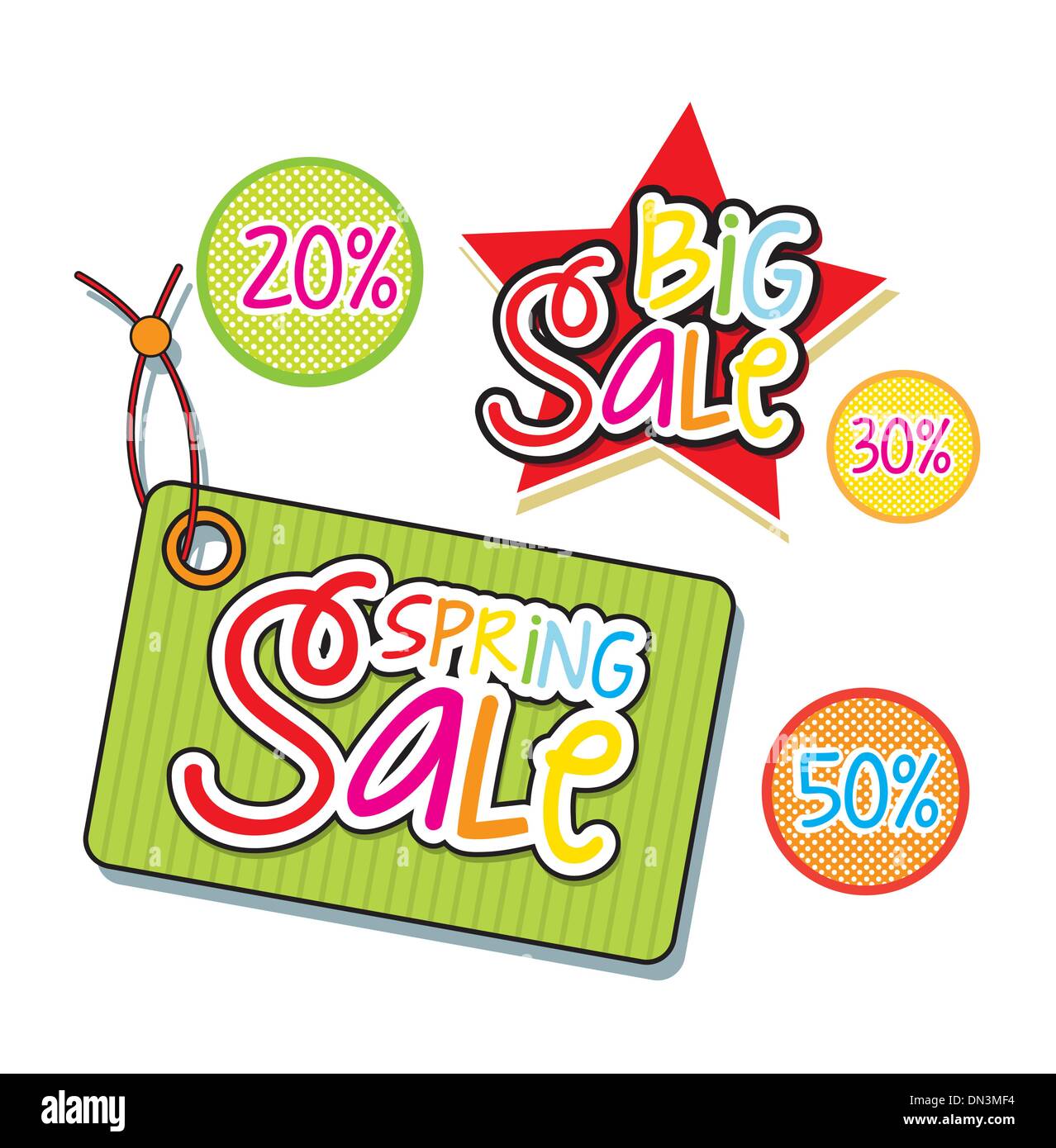 Sale vector Cut Out Stock Images & Pictures - Alamy