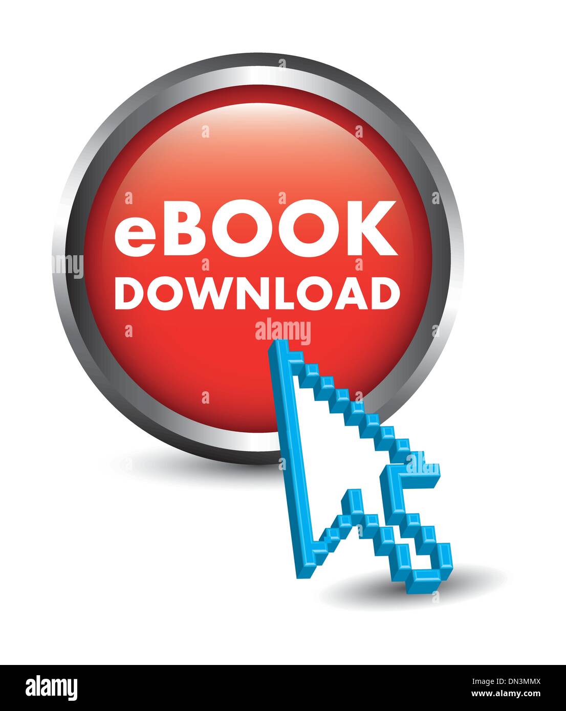 Ebook download button Stock Vector Images - Alamy