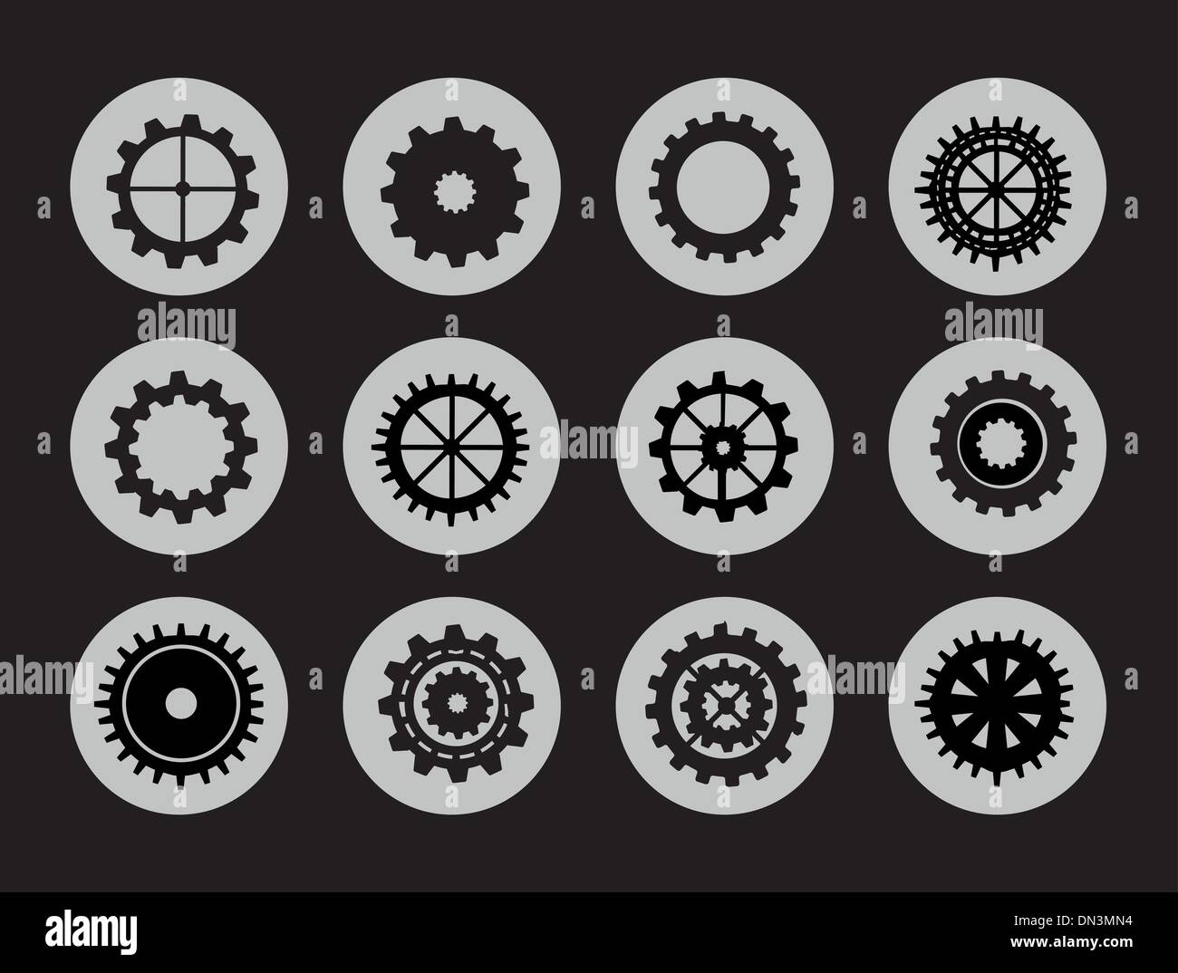 Big steering wheel Stock Vector Images - Alamy